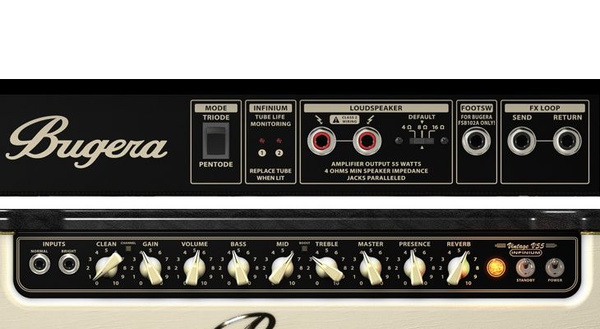 Усилитель гитарный Bugera V55HD INFINIUM ламповый "голова" купить на ...