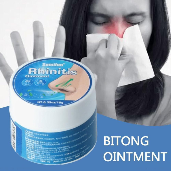 Травяная антибактериальная мазь Bi Tong Ointment снимает заложенность ...