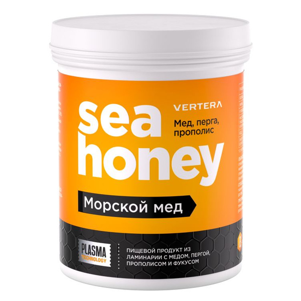 Гель из ламинарии, фукуса с натуральным мёдом, прополисом и пергой Sea ...