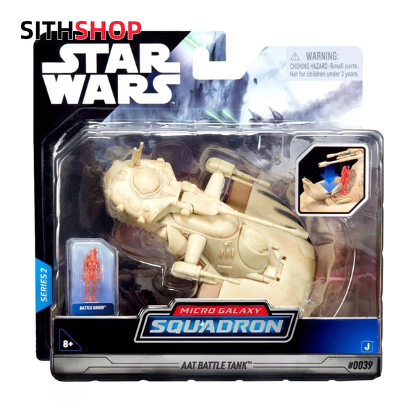 Фигурка Hasbro Star Wars Micro Galaxy Squadron AAT Battle Tank With ...