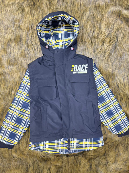 Куртка Мальчики THANHDAT черный, желтый, размер 98, 104 купить c доставкой на OZON по низкой ...