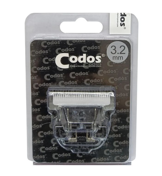 Нож сменный 3,2 мм для машинок Codos СР-9180, 9500, 9600, 9200, 9580, 9700 купить на OZON по ...