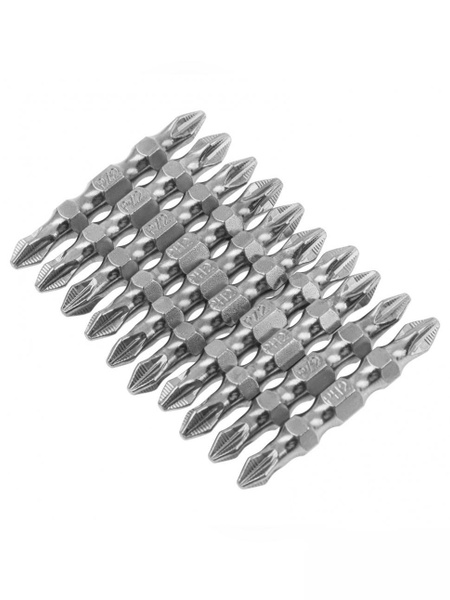 Бита двухсторонняя, PH2-PZ2 х 45 мм, сталь S2, 10 шт. Gross купить на ...