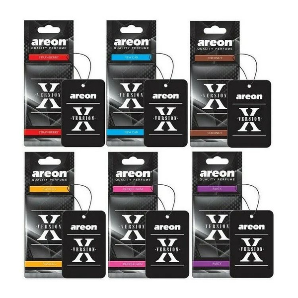 Areon Ароматизатор автомобильный, Дезодорант "X" New Car 3 штуки ...