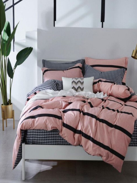 Комплект постельного белья Mency Mency_двухсторонний , наволочки 50x70, 70x70 купить c доставкой ...