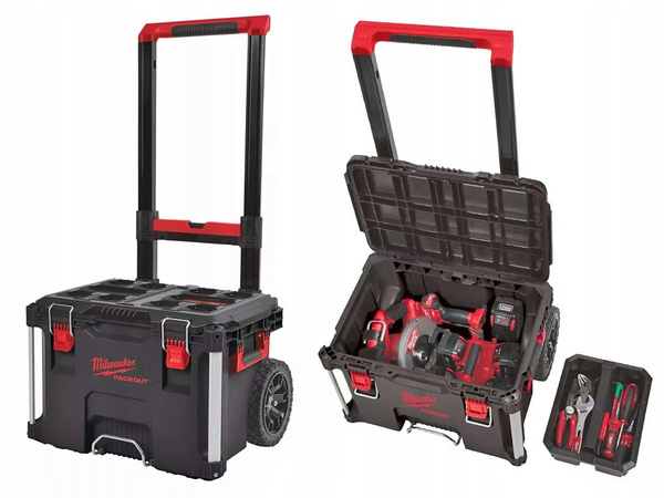 Ящик на колесах Milwaukee PACKOUT Trolley Box 4932464078 купить на OZON ...