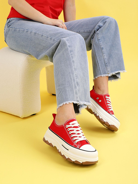 Кеды Женский Covani Текстиль Гимнастика, Самокат, размер 39,5 6 Лето Шнурки Россия купить c ...