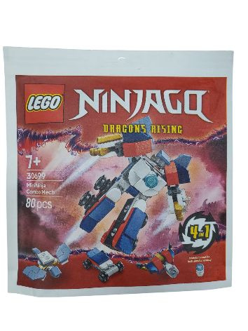 Конструктор Lego 30699 NinjaGo Мини робот-ниндзя 4 в 1 купить на OZON ...