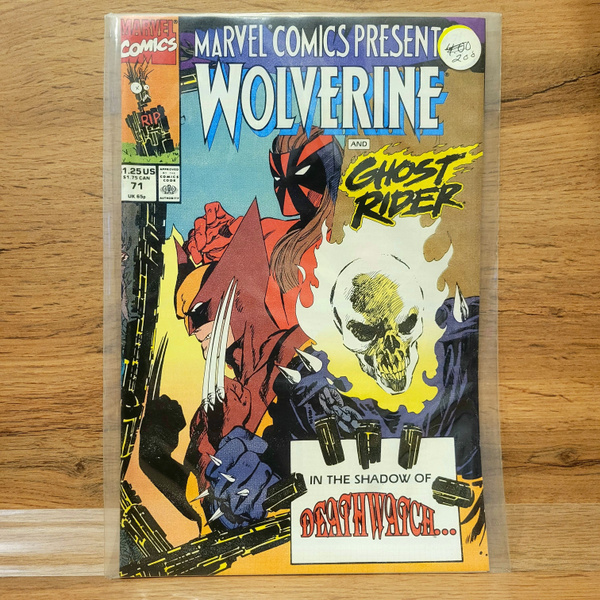 Ретро Комикс Wolverine #71. 1991 Год. Комикс (сингл) на английском ...
