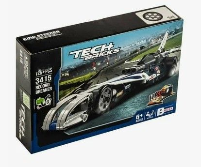 Конструктор 3415 Техник Гоночный болид 125 деталей купить на OZON по низкой цене (1901961148)