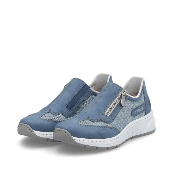 Кроссовки Женский Rieker Искусственная кожа, Текстиль Туризм, размер 38 G Лето Молния Швейцария ...