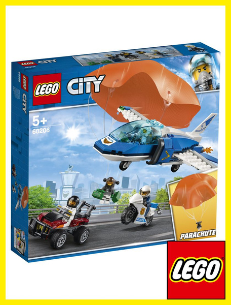 LEGO City арест парашютиста (60208) купить на OZON по низкой цене ...