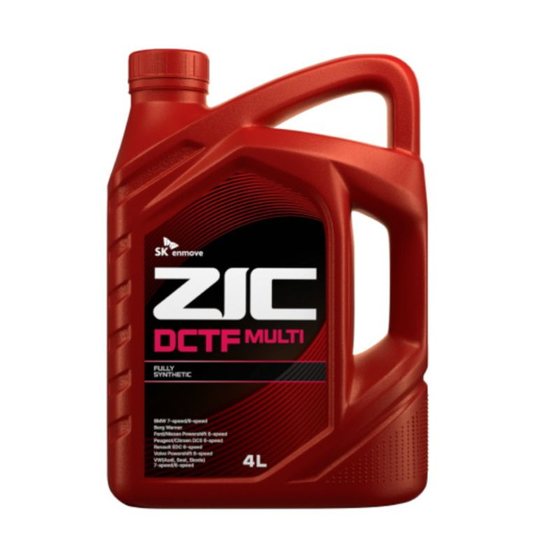ZIC DCTF Multi (4л) Масло для автоматических трансмиссий передач с двойным сцеплением купить c ...