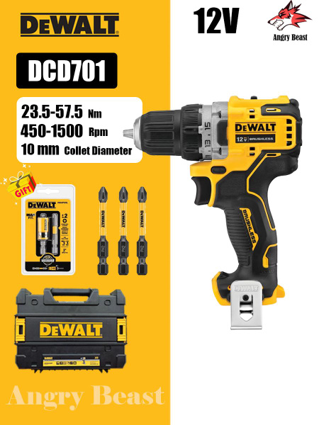 Оригинальная электрическая дрель Dewalt DCD701 12V XR купить на OZON по ...