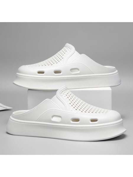 Сабо Мужской SARIWEN EVA, размер 43 Толстая подошва, Рифлёная подошва Без каблука Нет купить c ...