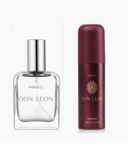Фаберлик Туалетная вода для мужчин Don Leon 35 мл + Дезодорант 100 мл купить на OZON по низкой ...