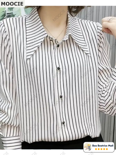 Блузка Женский MOOCIE черный Лавсан, размер 52 Китай Повседневный купить c доставкой на OZON по ...