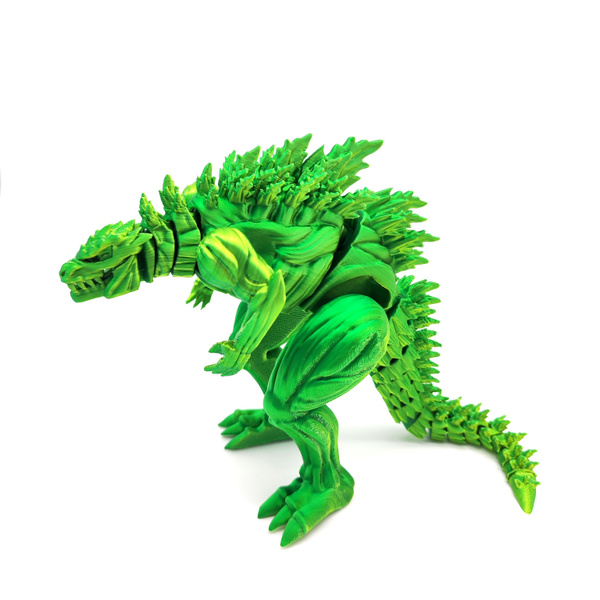 Фигурка 3D -печать Muscle Godzilla Dinosaur Toys / 3D printing Godzilla ...