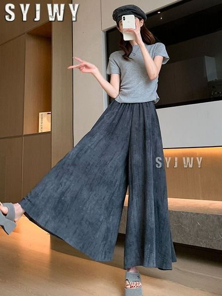 Юбка-шорты Женский SYJYW пепел Лавсан, размер 42 Тай-дай Лето А-силуэт, рост 168 купить c ...