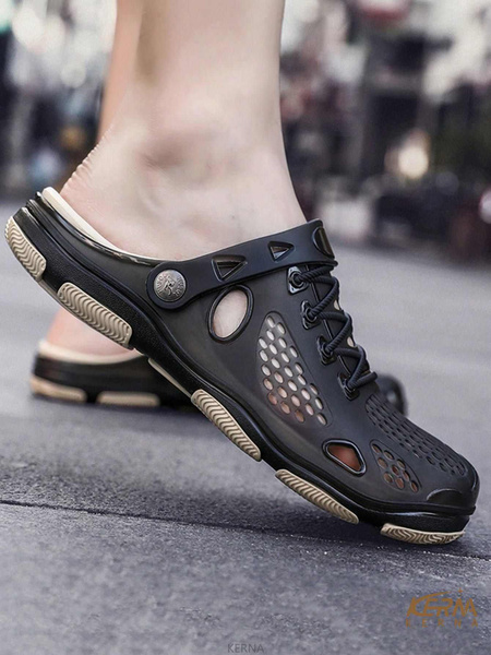 Сабо Мужской KERNA EVA, размер 45 Перфорация Без каблука купить c доставкой на OZON по низкой ...