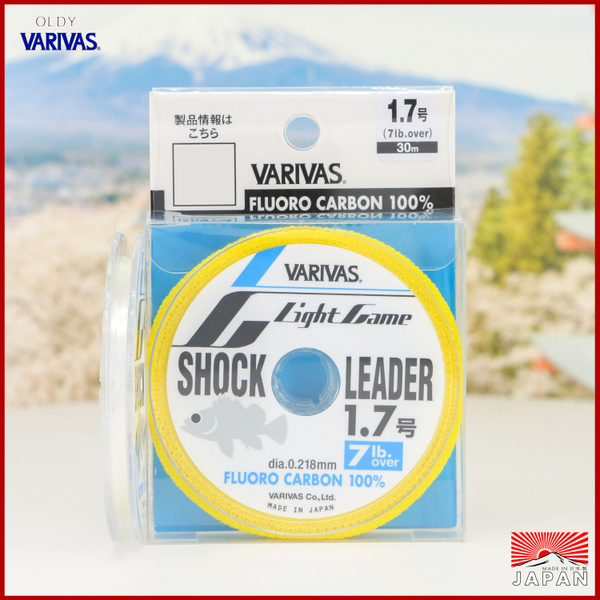 Флюорокарбоновая леска для рыбалки Varivas Light Game Shock Leader Fluoro, 1 шт. по 30 м купить ...