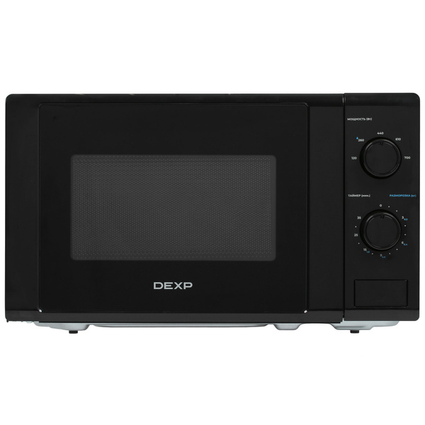 Микроволновая печь DEXP MB-70 черный 20 л, 700 Вт, переключатели - поворотный механизм купить на ...