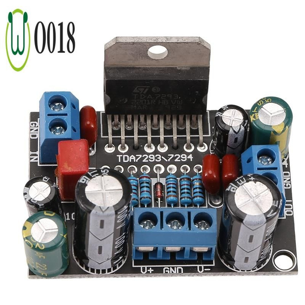 (D O M G) Плата усилителя звука TDA7294 Amplificador 85 Вт Моно плата ...