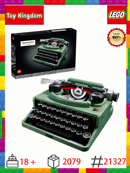 Конструктор LEGO Ideas Typewriter 21327 (Печатная машинка) ,2079 ...