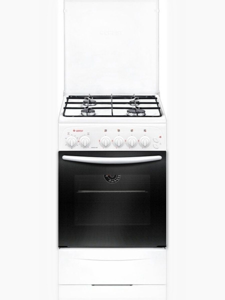 Gefest 3200-05 W 50 см Газовая плита, 4 конфорки, белая купить c доставкой на OZON по низкой ...