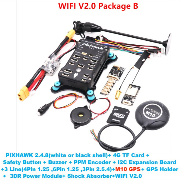 PIXHAWK 2.4.8 M10 GPS Model WIFI V2.0 M10 B 4G TFCard Кнопка ...