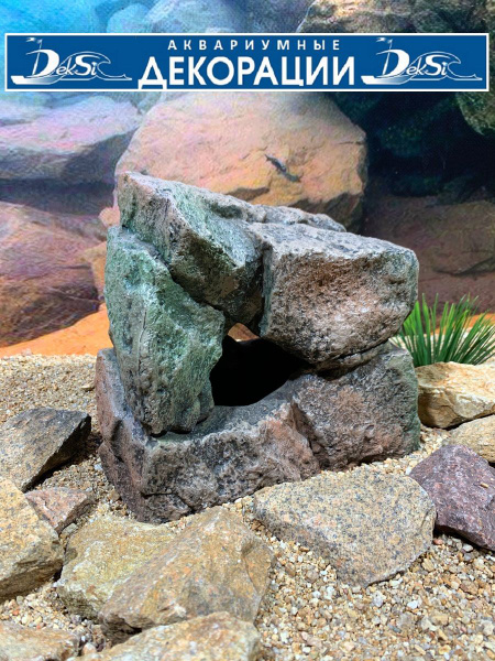 Декорация для аквариума камень Гранит, Грот DEKSI 1102 купить на OZON по низкой цене (165794691)