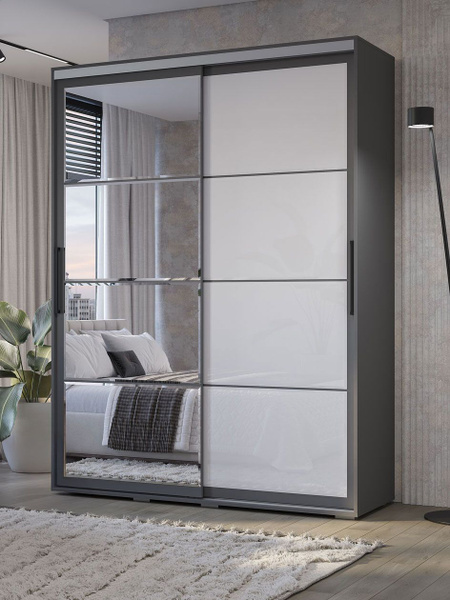 Шкаф-купе Первый Мебельный Крафт Халф 40233, 160.2x59.4x217.6 см купить c доставкой на OZON по ...