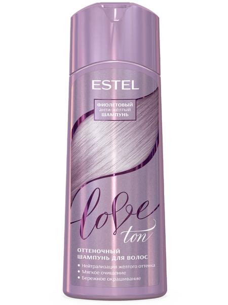 ESTEL Оттеночный шампунь для тонирования волос LOVE TON фиолетовый 150 мл купить на OZON по ...
