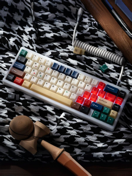 Кейкапы для механической клавиатуры XVX Frost Mixed Retro 100, 186 Keys ...