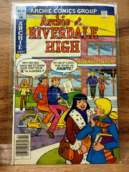 Раритетный Комикс Archie At Riverdale High #78. 1981 Год. Оригинал! | Lee купить на OZON по ...