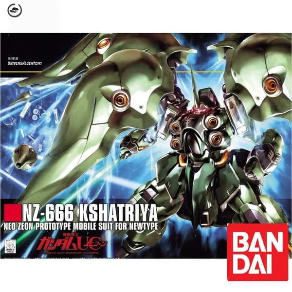 Фигурка Bandai HG 1/144 Gundam HGUC 099 NZ-666 Kshatriya купить на OZON по низкой цене (2312176440)