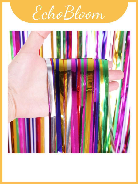 праздничный занавес dazzling 2 meter colorful rain streamer, 2 м ...