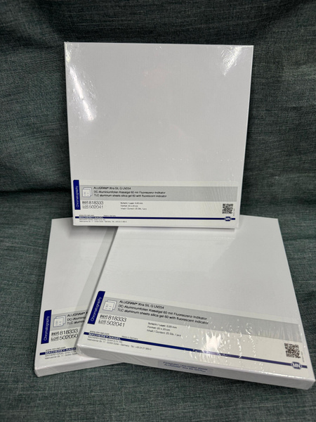 Пластины для тонкослойной хроматографии (ТСХ) (Macherey-Nagel) на ...