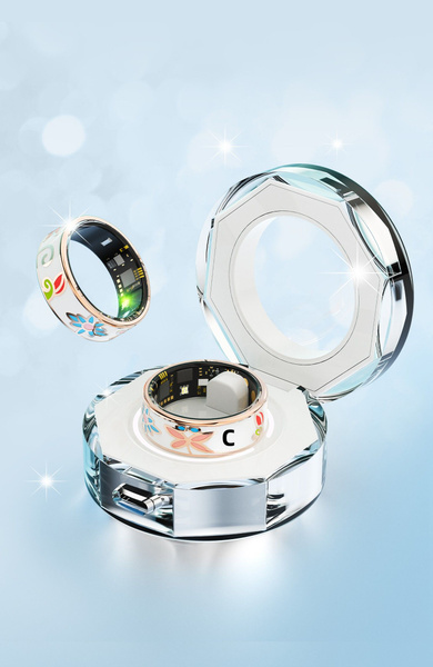 Роскошное качество Умное кольцо R05, размер 7, золотой купить на OZON по низкой цене (2160232346)