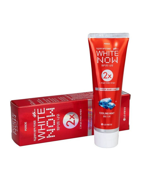 LG PERIOE White Now - Cooling Mint Отбеливающая зубная паста ...