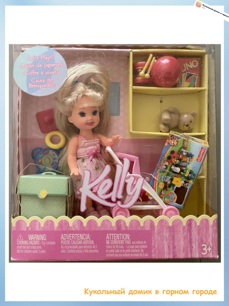 Shelly Kelly Little Sister Of Barbie Playroom кукла купить на OZON по ...