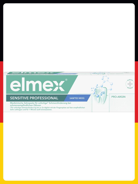 Зубная паста elmex Toothpaste Sensitive Professional Gentle White ...