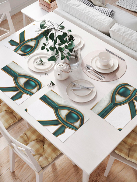 Салфетки на стол сервировочные прямоугольные "Загадка египта", 32x46, JoyArty купить на OZON по ...