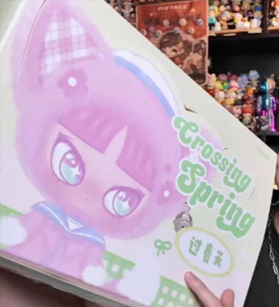 INN Crossing The Spring Плюшевая Кукла в Слепой Коробке с Съемной ...