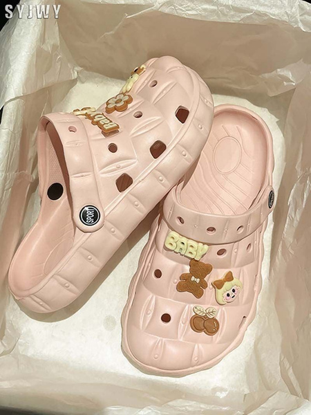 Сабо Женский SYJWY EVA, размер 35, 36 Круглый нос, Толстая подошва Аппликация Китай купить c ...