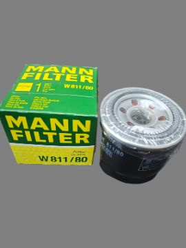 MANN FILTER Фильтр масляный арт. w811/80, 1 шт. купить на OZON по ...