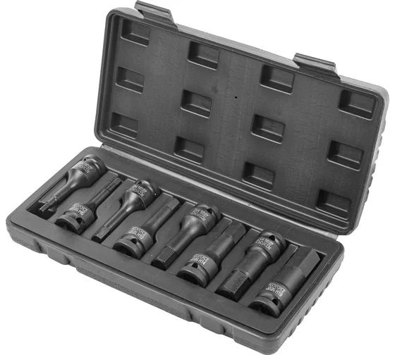 Набор головок-бит ударных 1/2", 8 предметов ROCKFORCE купить на OZON по низкой цене (2425370346)