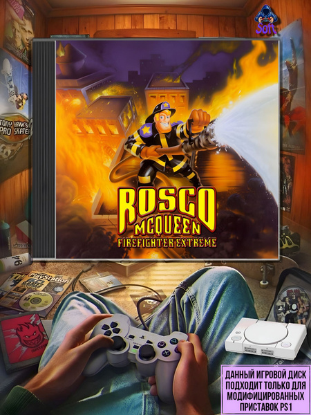 Игра Rosco McQueen: Firefighter Extreme PlayStation 1 (PS1) купить на ...