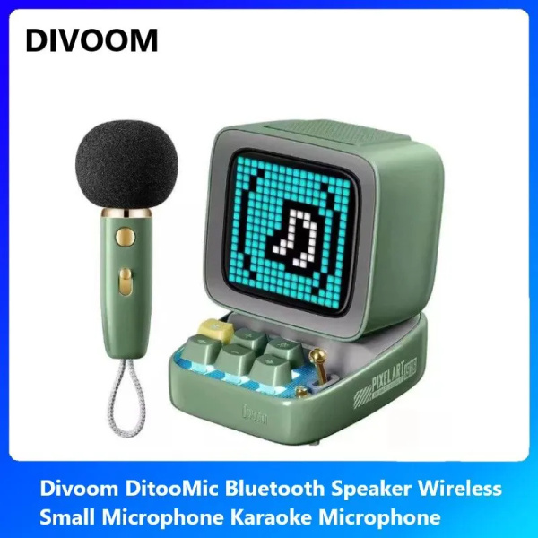 Divoom Беспроводная акустика Ditoo-mic купить на OZON по низкой цене ...