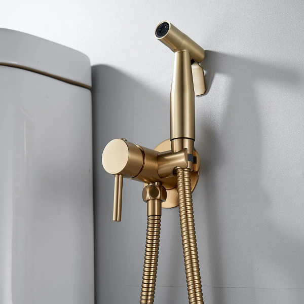 Гигиенический душ со смесителем для биде/унитаза Shevanik S147G купить на OZON по низкой цене ...